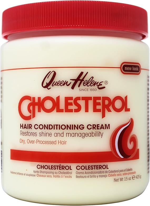 Queen Helene Cholesterol, Hair Conditioning Cream, Restores Shine and ...