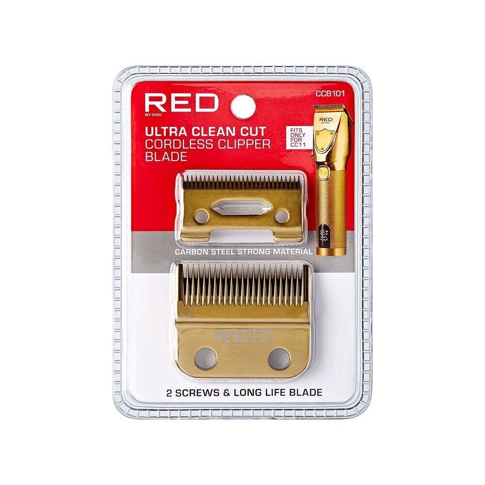 RED BY KISS Ultra Cleancut Cordless Clipper Replacement Blade Set — My ...